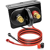 Amazon.com: Waterproof Remote Battery Terminals, Battery Jump Post Kit with Cable and Mounting ...