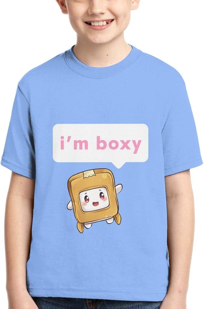 Lankybox_Boxy_Roblox Boxy-Foxy Merch Kid Teen Tshirt£¨Unisex£for Kids ...
