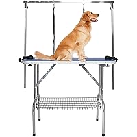 Haddockway 42" Pet Grooming Table for Dog Cat,Foldable Pet Beauty Table ...