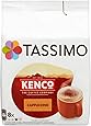 Tassimo Kenco Cappuccino Coffee and Milk Pods (Pack of 5, Total 80 pods ...