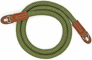 Amazon.com : Eorefo Camera Strap Vintage 100cm Camera Rope Strap Neck ...
