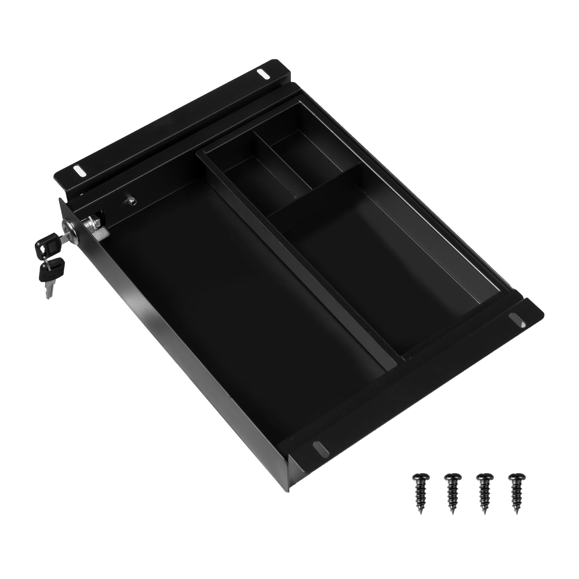 Mua Frassie 11.8 inch Under Desk Pull-Out Drawer with Lock Office ...