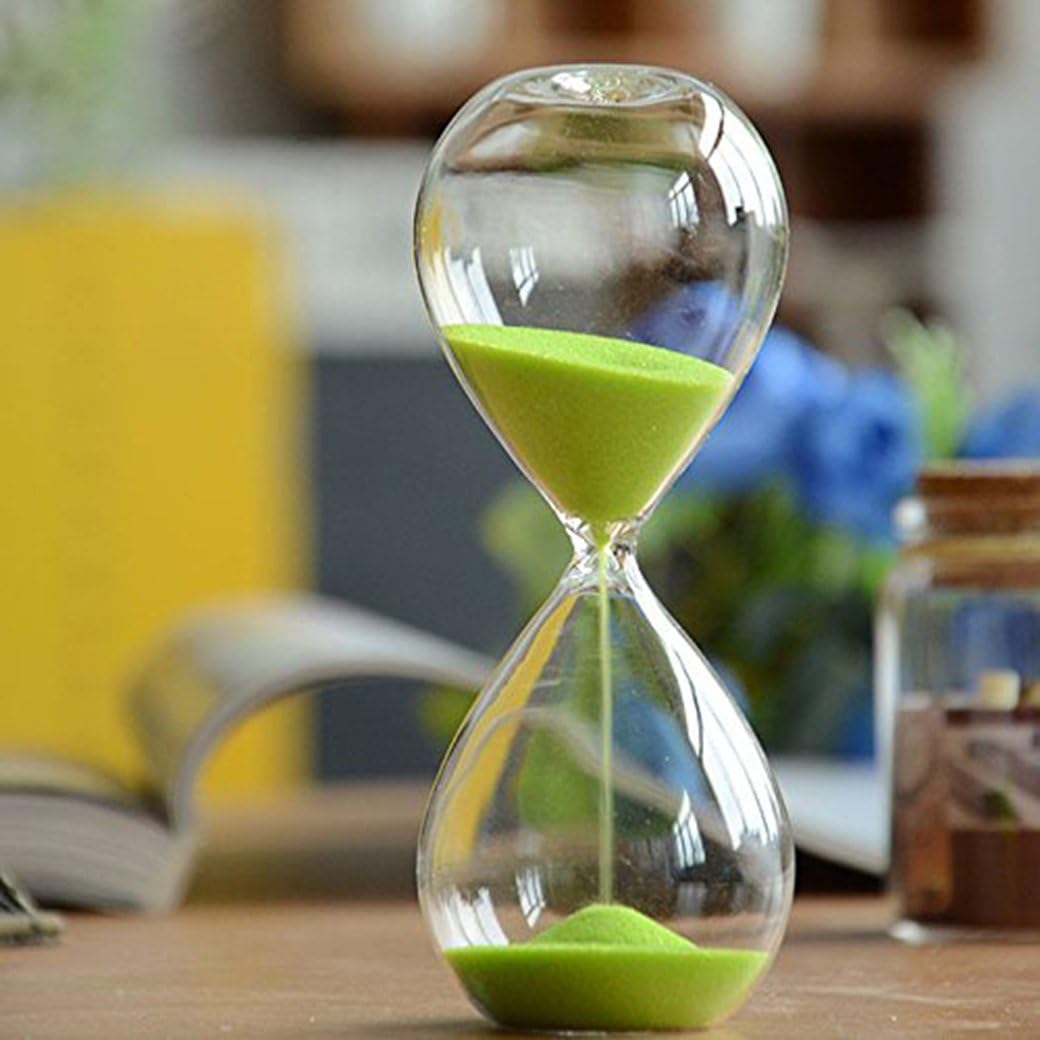Amazon Large Fashion Colorful Sand Glass Sandglass Hourglass Timer
