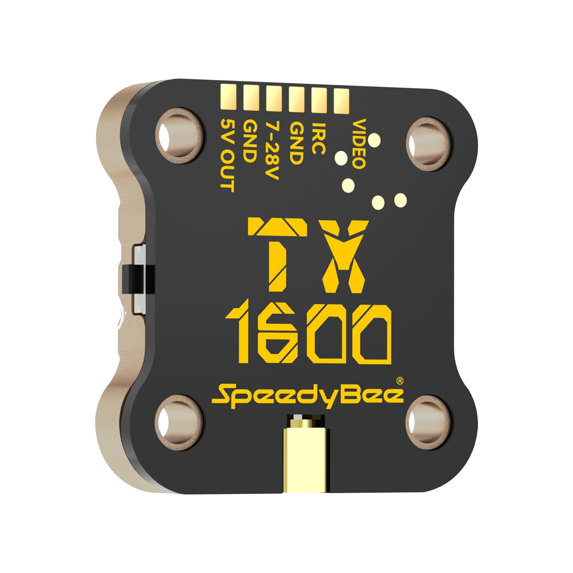 SpeedyBee TX Ultra FPV VTX: TX1600 FPV Video Transmitter with Max 1.6W ...