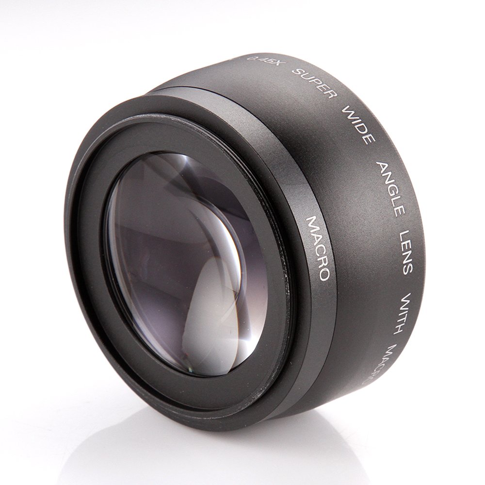 Fotga 43mm 0.45x Wide Angle & Macro Conversion Lens for: Amazon.co.uk ...