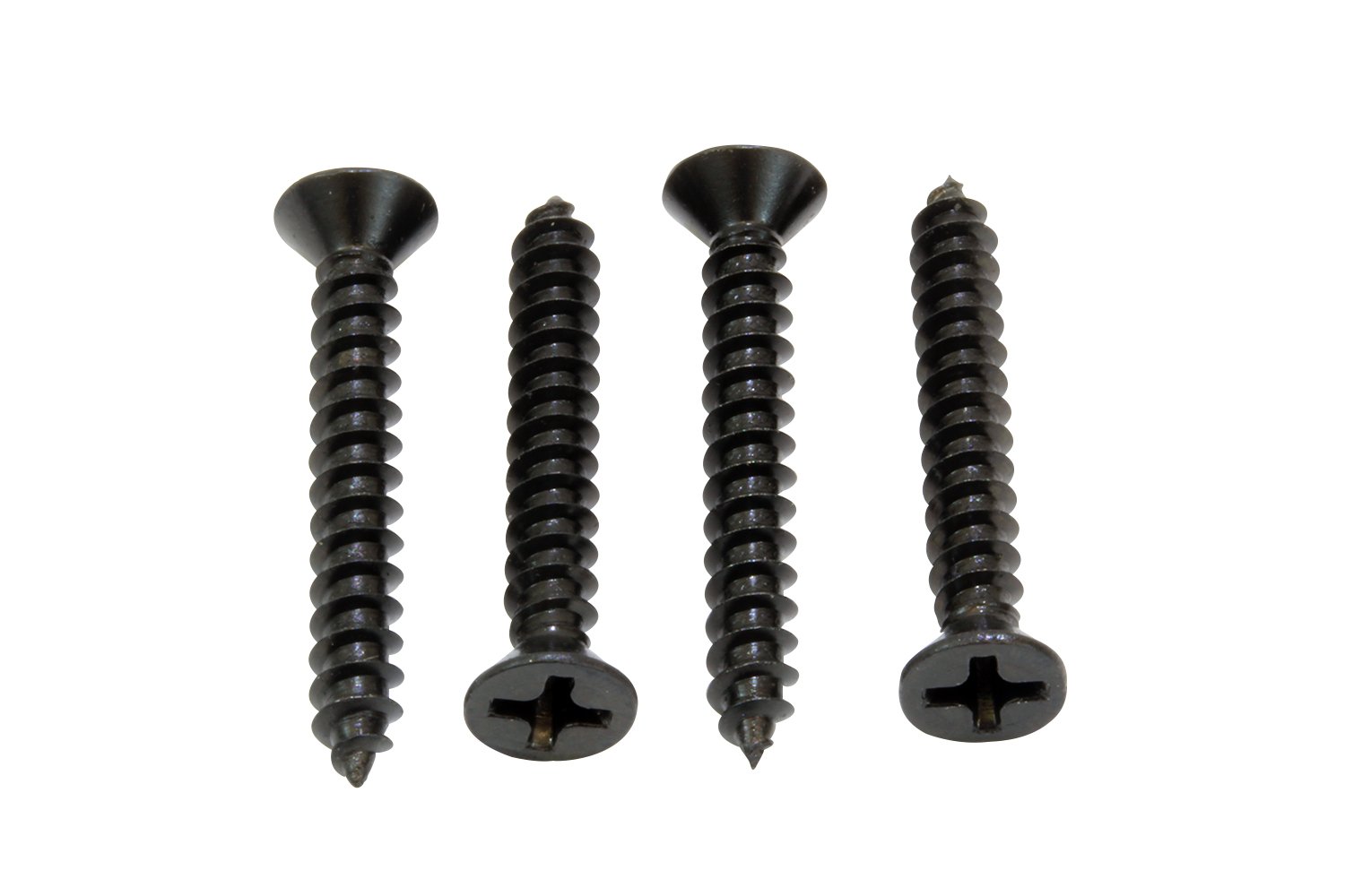 Mua Bolt Dropper No. 8 x 1-1/4'' Black Screws, Xylan Coated Stainless Flat Head Phillips Wood ...