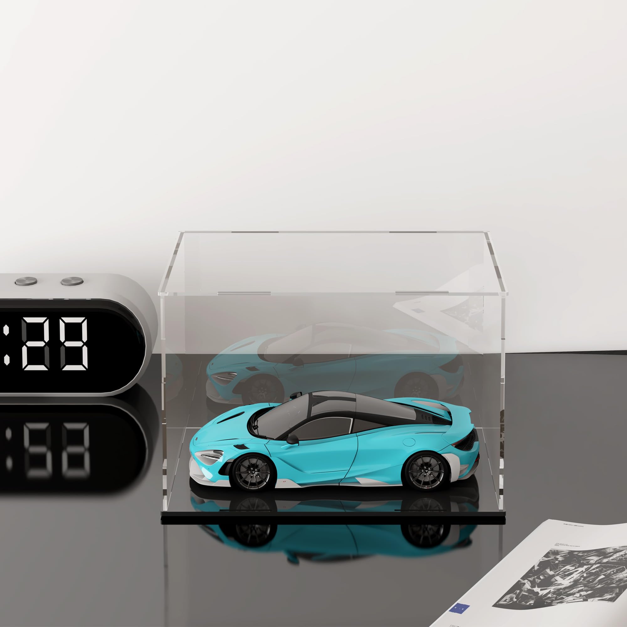 Mua Acrylic Display Case for 1:18 Model Cars, Versatile Clear Acrylic ...
