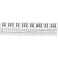 Amazon.com: Piano Keyboard Chart, 61 and 88 Keys Piano Keyboard Chart ...