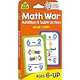 School Zone - Math War Addition & Subtraction Game Cards - Ages 6 and ...