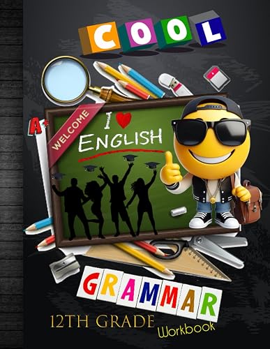 12th Grade English Grammar Workbook: American English Language Arts ELA ...