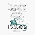 Amazon.com - J.R.R. Tolkien Dragon quote Bumper Sticker Vinyl Decal 5 ...