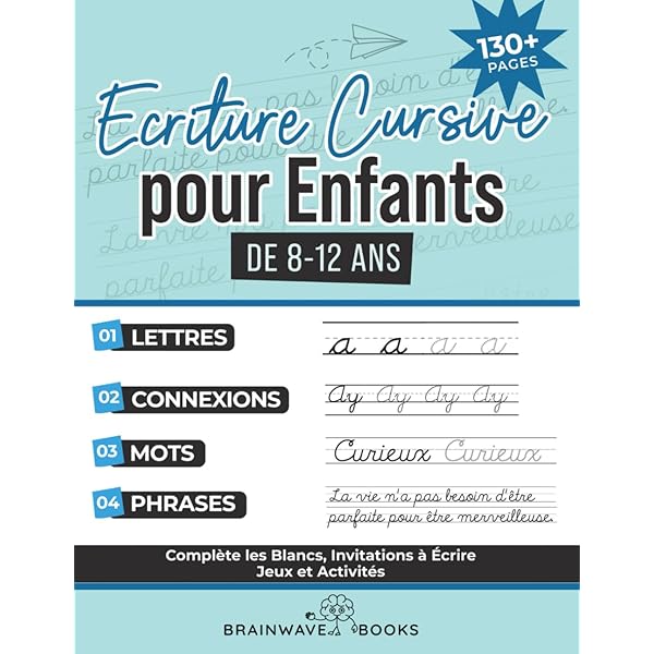 Superbes Polices Cursives De L'alphabet La Magie Des Mots Dictée