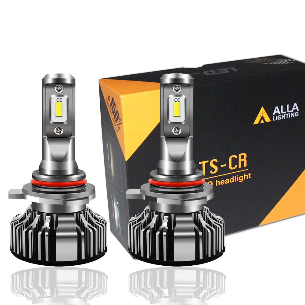 Alla Lighting 10000lm 9012 LED Headlight Bulbs Extremely Super Bright ...