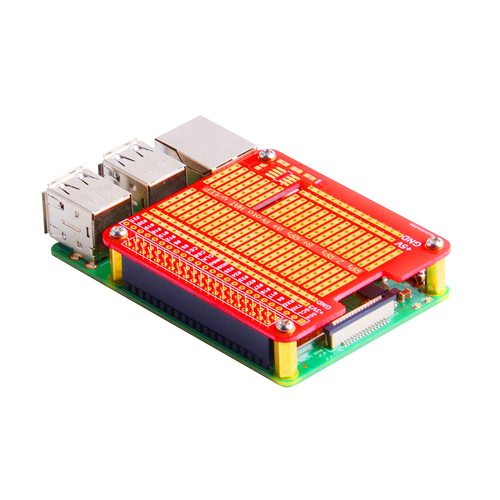 GeeekPi 4x Prototype Breakout DIY Breadboard PCB Shield Board Kit for ...