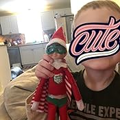 Amazon.com: Elf on The Shelf Claus Couture Scout Elf Super Hero Winter ...