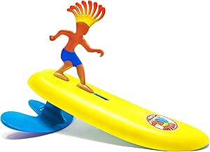 Amazon.com: Surfer Dudes Classics Wave Powered Mini-Surfer and ...