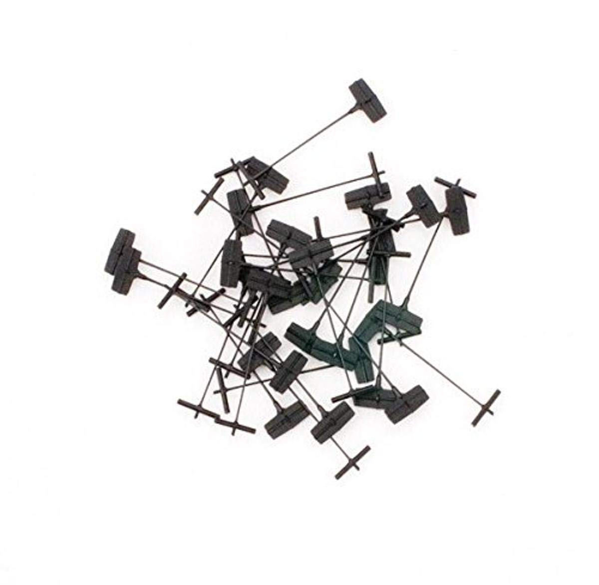 Amazon.com: NAHANCO 954718 1/2" Plastic Fastener Black 5000/Carton ...