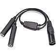 Amazon.com: New Upgraded Aviation Headset GA Dual Plug for Airbus XLR 5 Pin Male Jack Aviation ...