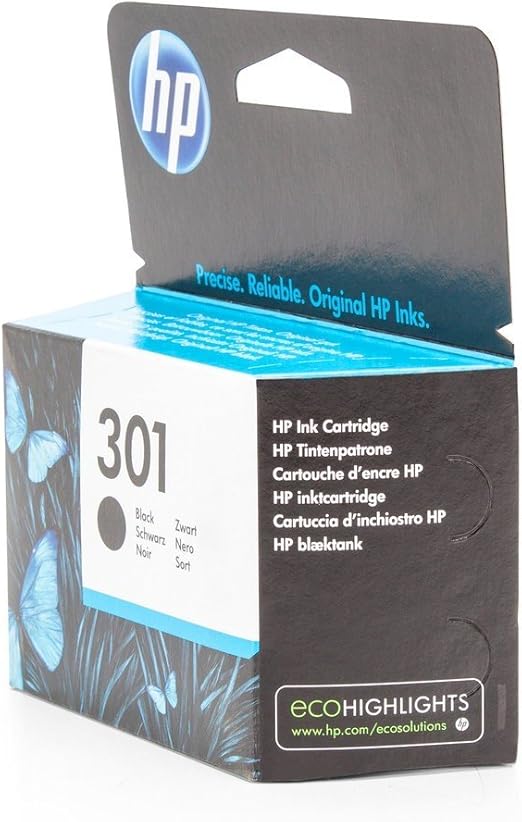 HP 301 Black Original Ink Cartridge: Amazon.co.uk: Office Products