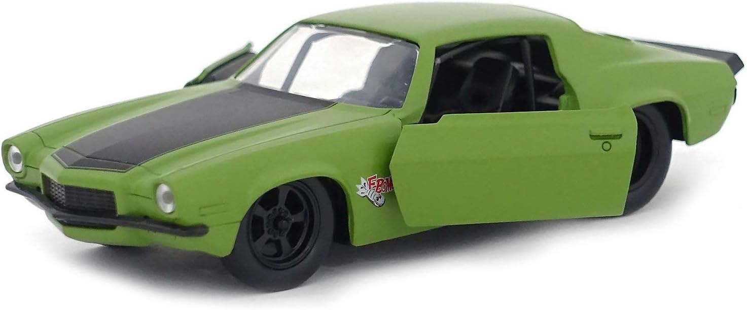 FAST & FURIOUS Model Dom’s 1973 Chevy Camaro 13cm Scale 1/32 Collector ...