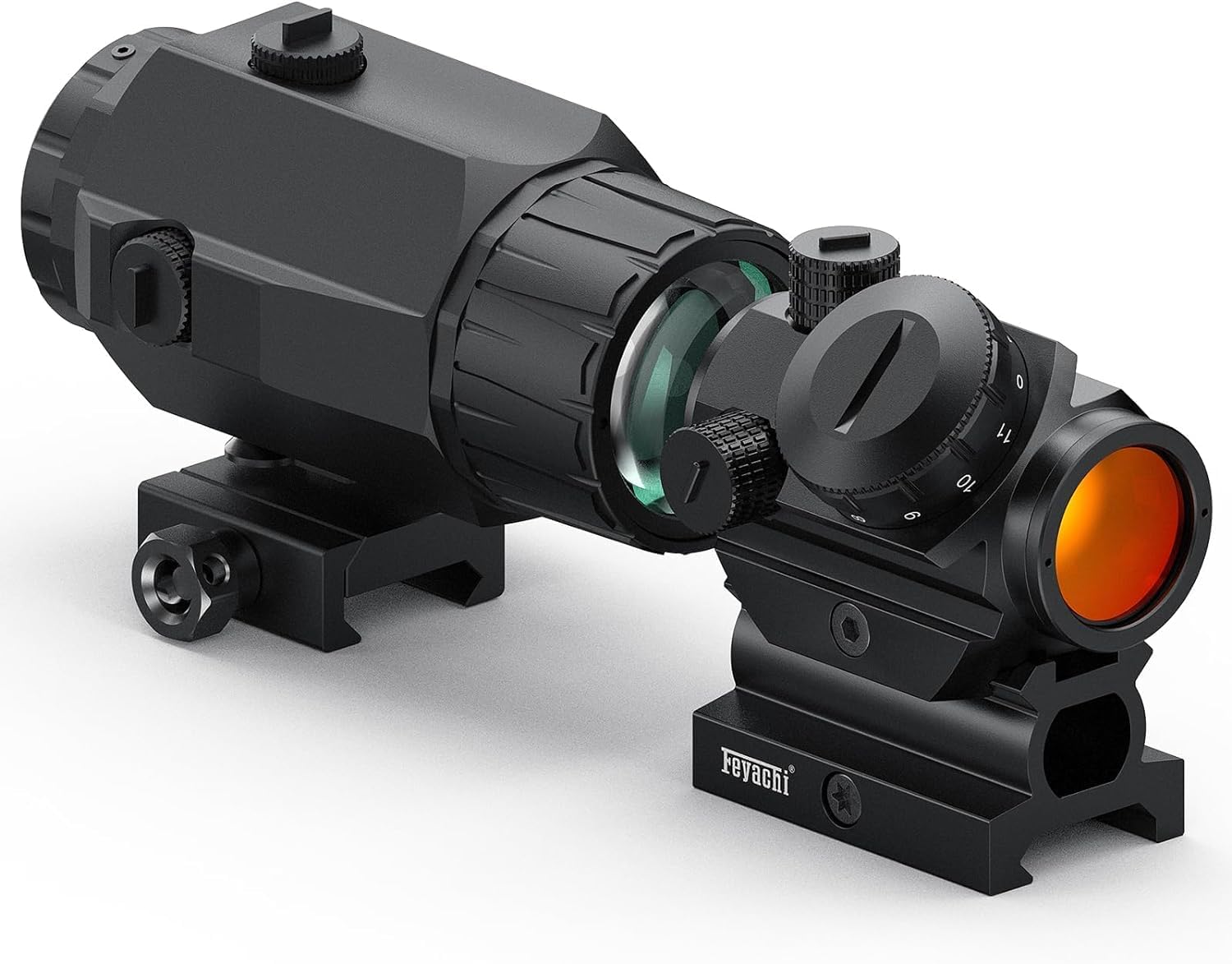 Feyachi RS-23 Red Dot Sight with M38 5X Magnifier Combo Kit for sale | North Las Vegas, NV ...
