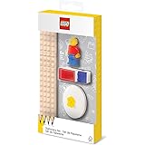 Amazon.com: IQ Lego Stationery Pencil Box with Four Building Bricks and ...