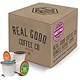 Amazon.com: Real Good Coffee Company - Single Use Coffee Pods - Variety ...