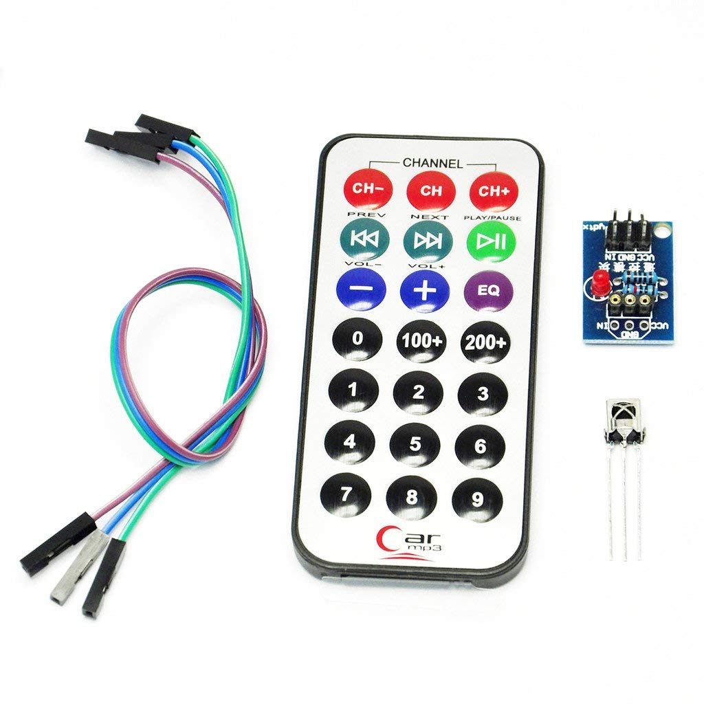 Hailege 3pcs HX1838 VS1838 NEC Infrared Wireless Remote Control IFR ...
