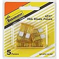 Amazon.com: Bussmann (BP/ATC-20-RP) ATC Automotive Fuse, (Pack of 5) : Automotive