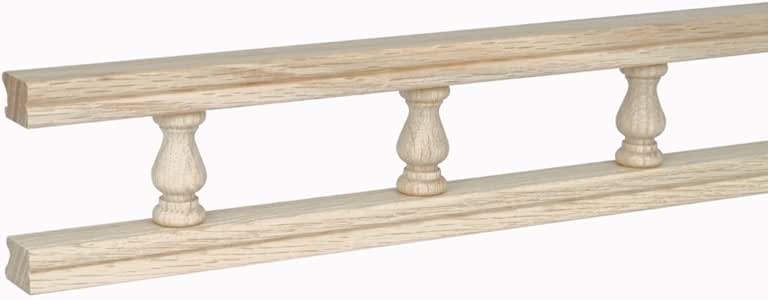 Waddell Galley Rail 2-1/4 " H X 3/4 " W X 6 ' L Maple - Wood Moldings ...