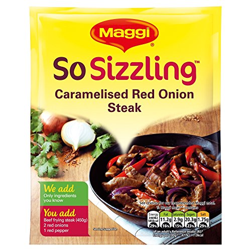 7613033649387 - Maggi So Sizzling Caramelised Red Onions Steak, 52g ...