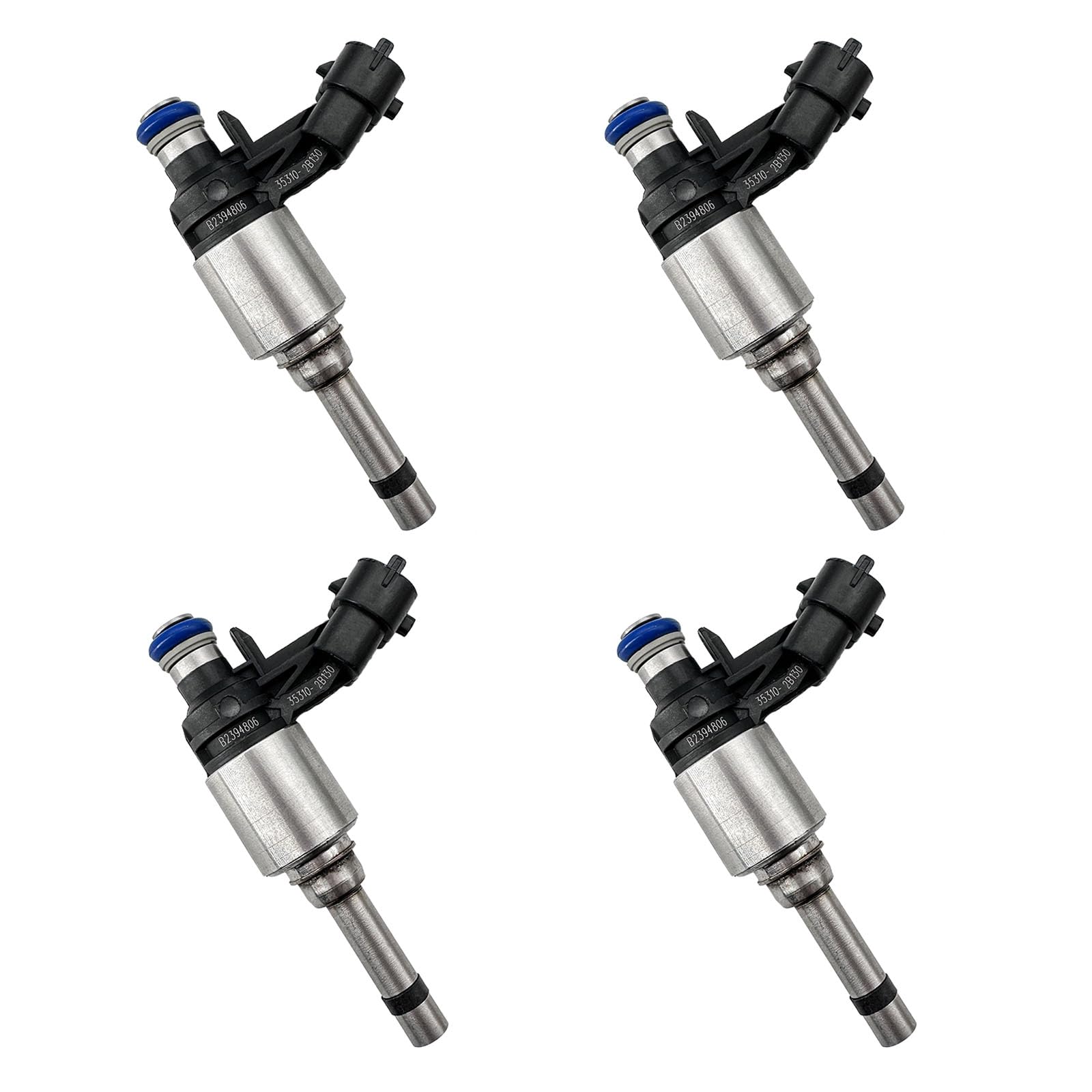 4PCS Fuel Injectors Kit Fits for 2012-2017 Hyundai Accent/Veloster ...