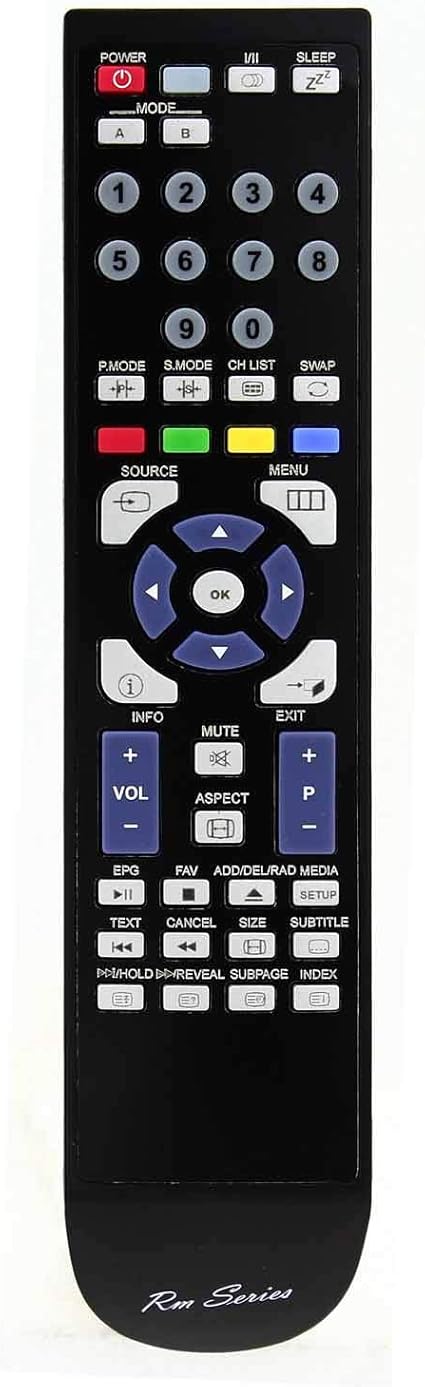 RM Series Replacement Remote Control for LOGIK: Amazon.co.uk: Electronics