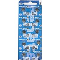 Amazon.com: Renata Batteries 392 / SR41W Swiss Made Silver Oxide 1.55V ...