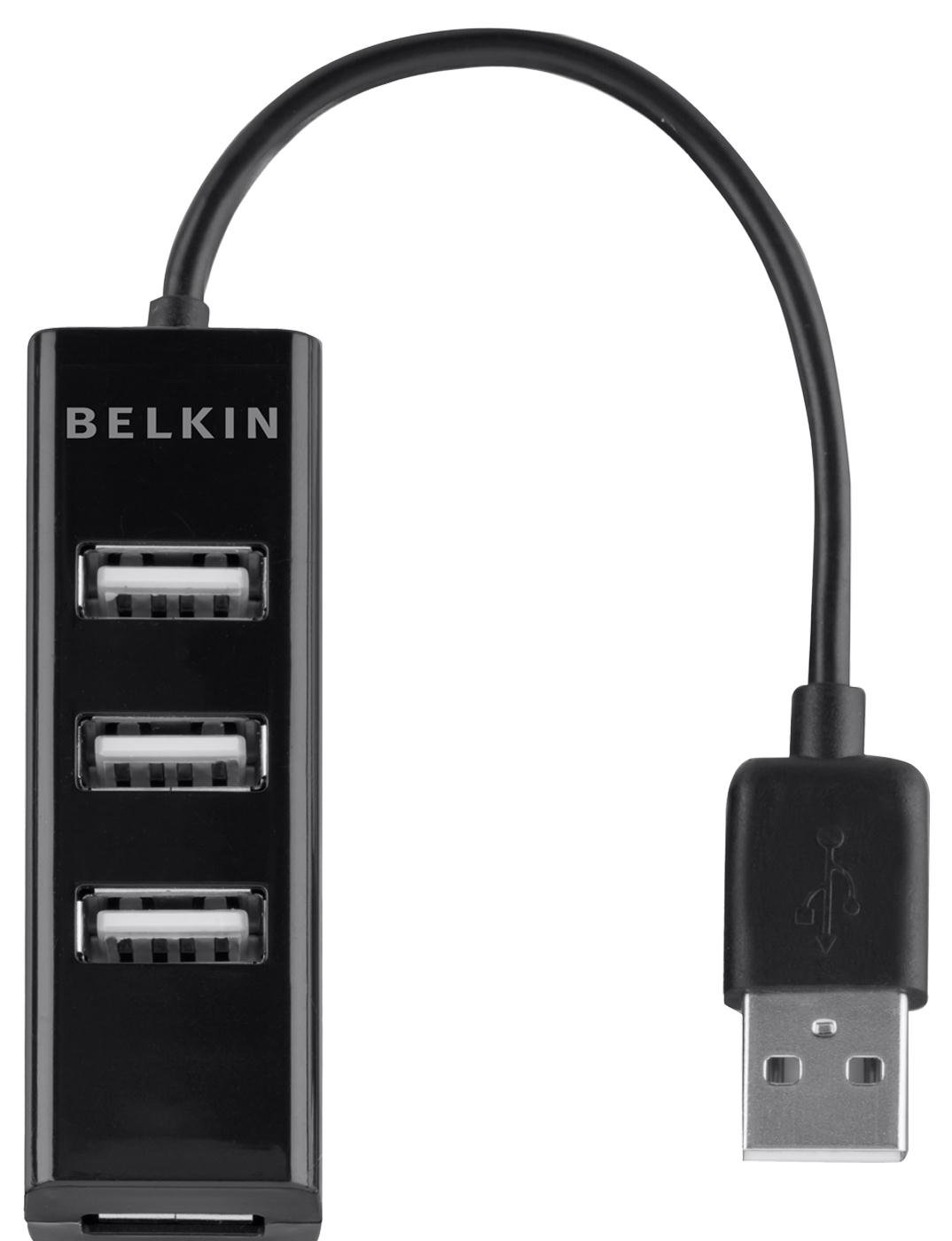 Belkin Promo Model 4-Port Travel Hub: Amazon.co.uk: Computers & Accessories