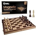 Amazon.com: Chess Sets by Chess Armory - 15 Inch Magnetic Wooden Chess ...