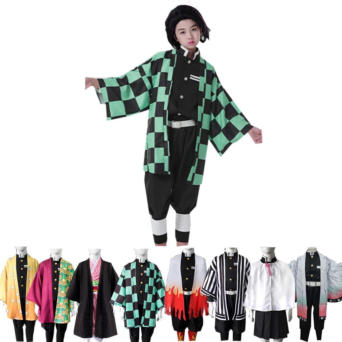 Mua COSSA Demon Slayer Children's Costume, Kids Clothes, Birthday Gift ...