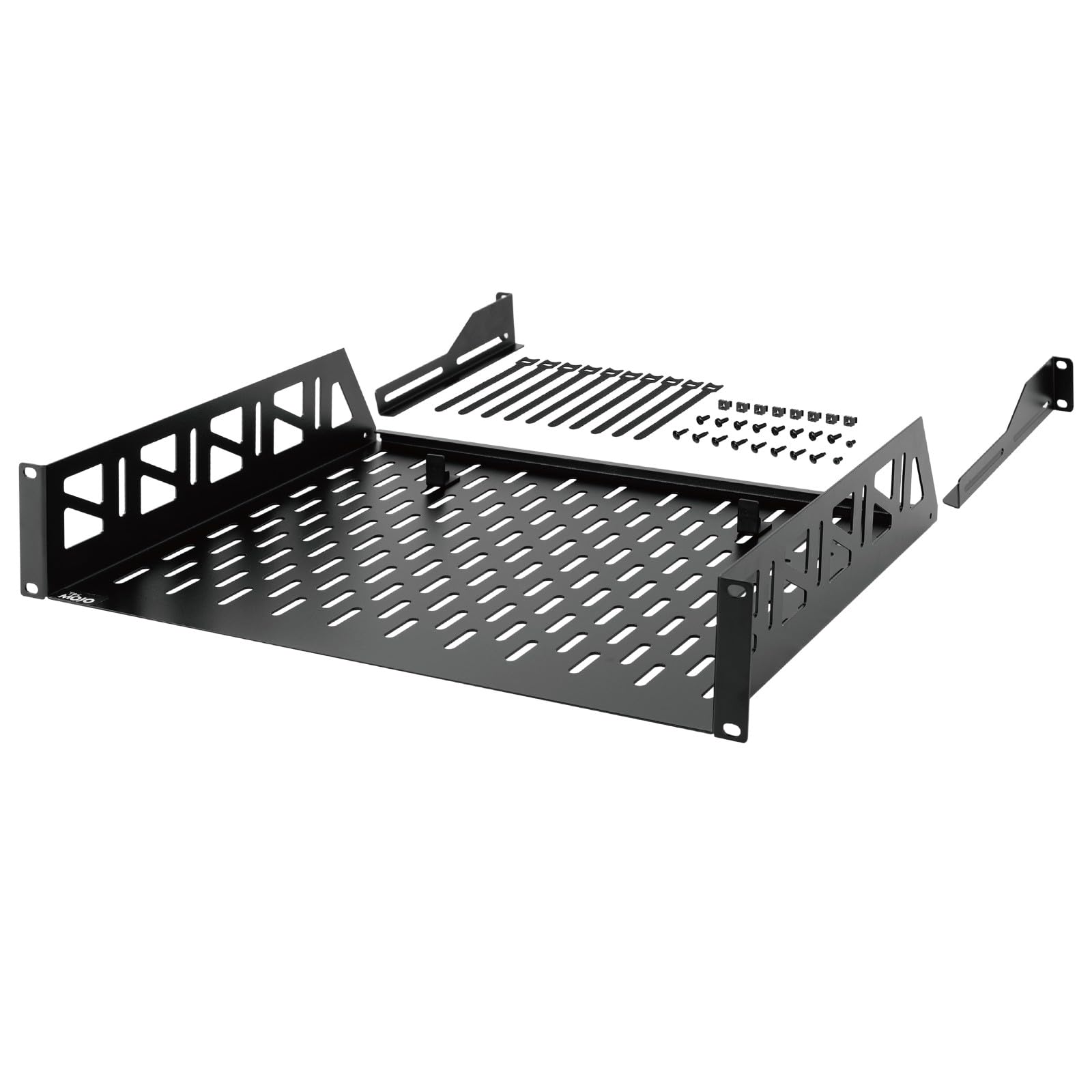 Tecmojo 2U Rack Shelf,19 inch Server Rack Shelf 14 inch Depth,Weight ...