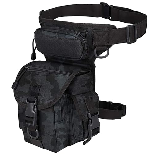 Military Tactical Drop Leg Bag Tool Fanny Thigh Pack Leg Rig Utility ...