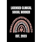 Licensed Clinical Social Worker Gifts Notebook: Journal For Social ...