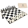 Amazon.com: HOLYKING 19" Tournament Cloth Chess Board Set - Portable ...