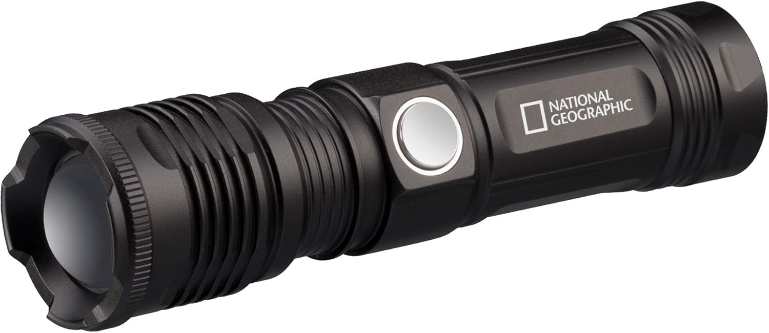 National Geographic ILUMINOS 1000 LED Zoom Torch 1000 Lumen - BigaMart