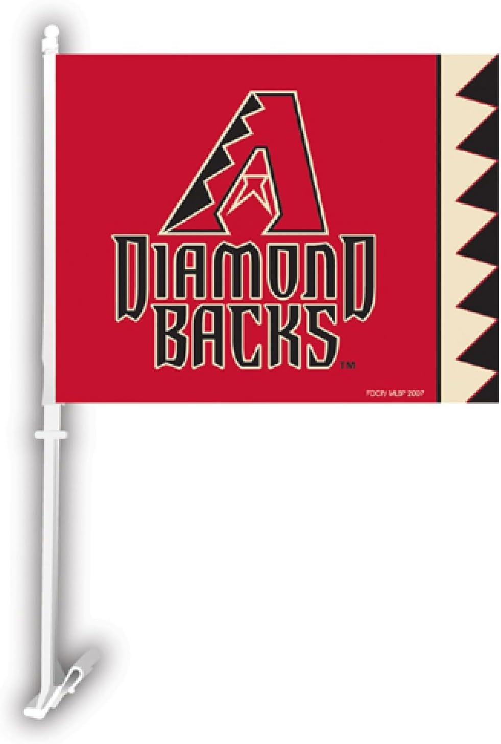 Amazon.com : MLB Arizona Diamondbacks Car Flag : Sports Fan Automotive ...