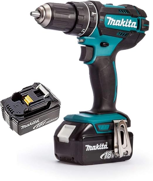 Makita DHP482Z LXT 18V Combi Drill Body with 2 x 3.0Ah Batteries ...