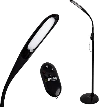 Amazon.com: Stella Lighting Stella SKY TWO Floor Light (Black) | Low ...