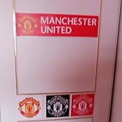 Beautiful Game Manchester United Football Club Official Crest Sticker ...