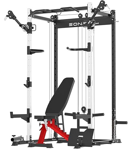 Eonfitomni Eonfit E2 Power Rack for Home Gym with Cable Crossover ...