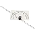 Groz Depth Gauge with Protractor | Rectangular Head | Stainless Steel ...