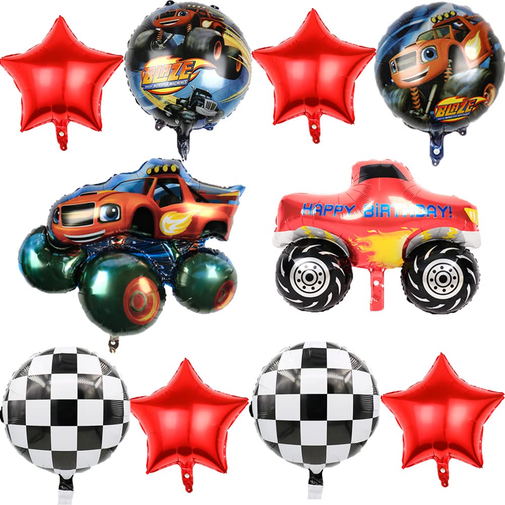 Mua Car Balloons, Pack of 10 Cars Birthday Decoration, Vehicles ...