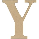 Amazon.com: MPI MDF Classic Font Wood Letters and Numbers, 9.5-Inch ...